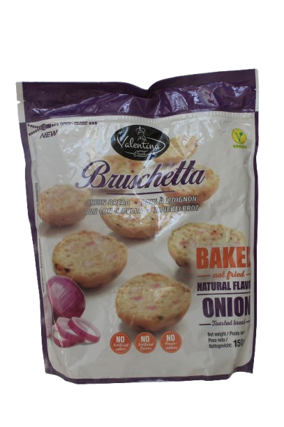 Valentina Bruschetta, Onion Bread, 150g – Harvesty